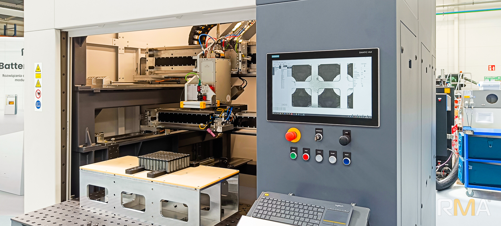 Battery Welder Interface – Advanced Laser Welding Software for Batteries